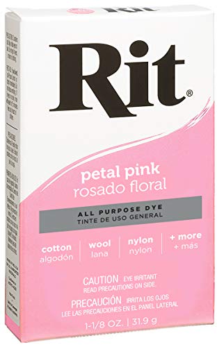 Rit, Petal Pink Purpose Powder Dye, 1.125 ounces