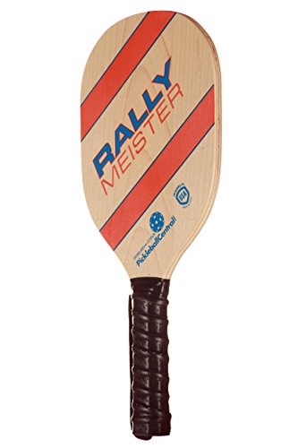 Rally Meister Wood Pickleball Paddle Deluxe Bundle 4 Paddles & 6 Balls