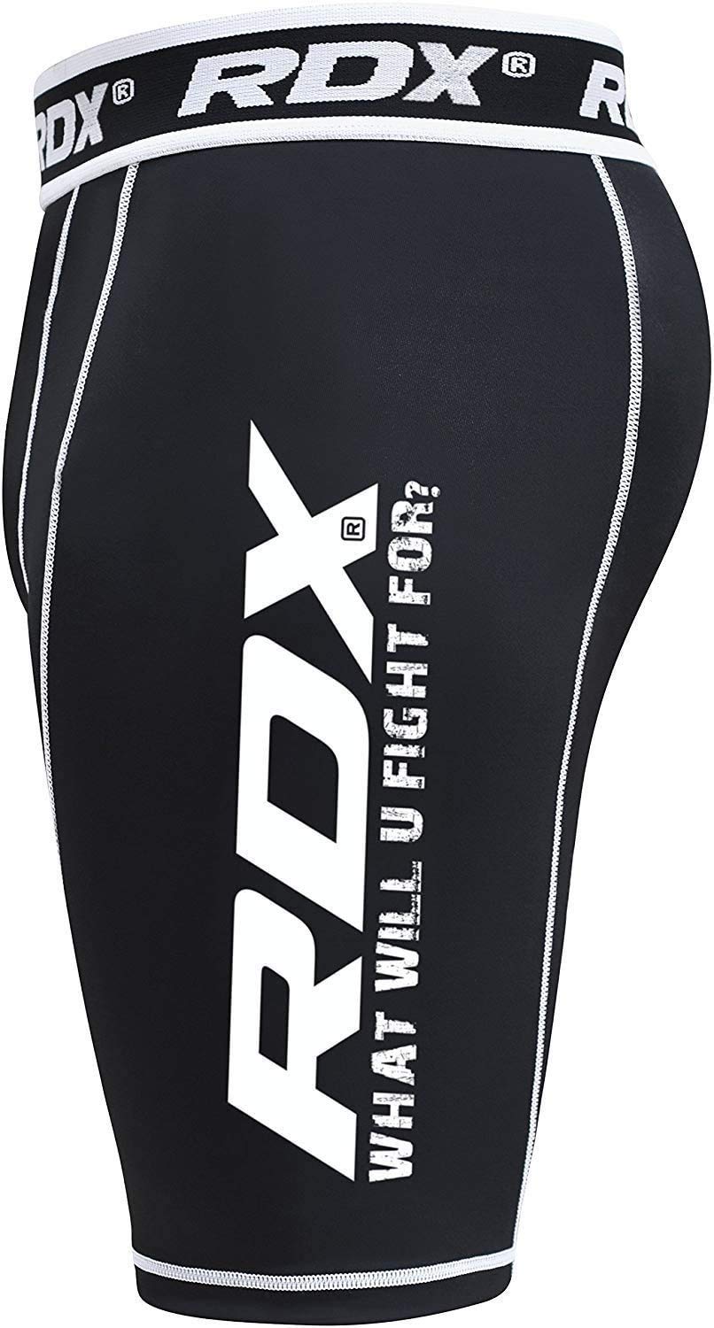 RDX Compression Shorts Groin Guard Cup, Boxing MMA Muay Thai Kickboxing Wrestling Training, Gym Fitness Workout, Men Tights