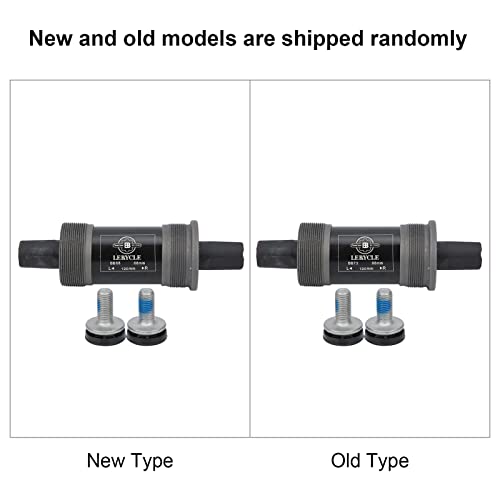 VGEBY Bottom Bracket, Idea 68mm Metal Cartridge Taper Bottom Bracket with Screws for Mountain Bike(113mm)