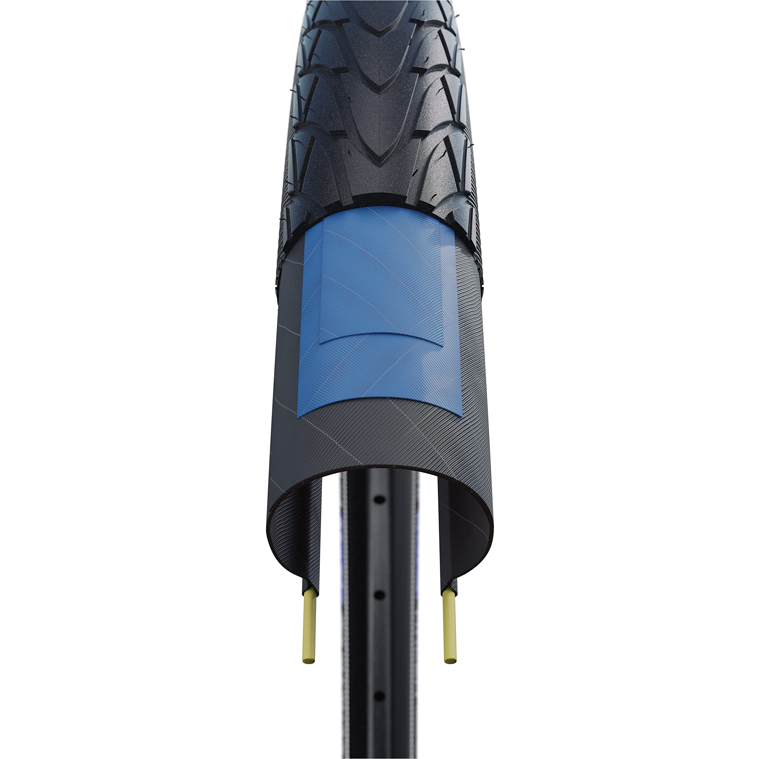 Schwalbe, Marathon Racer, Tire, 20''x1.50, Wire, Clincher, RoadStar, RaceGuard, 67TPI, Black