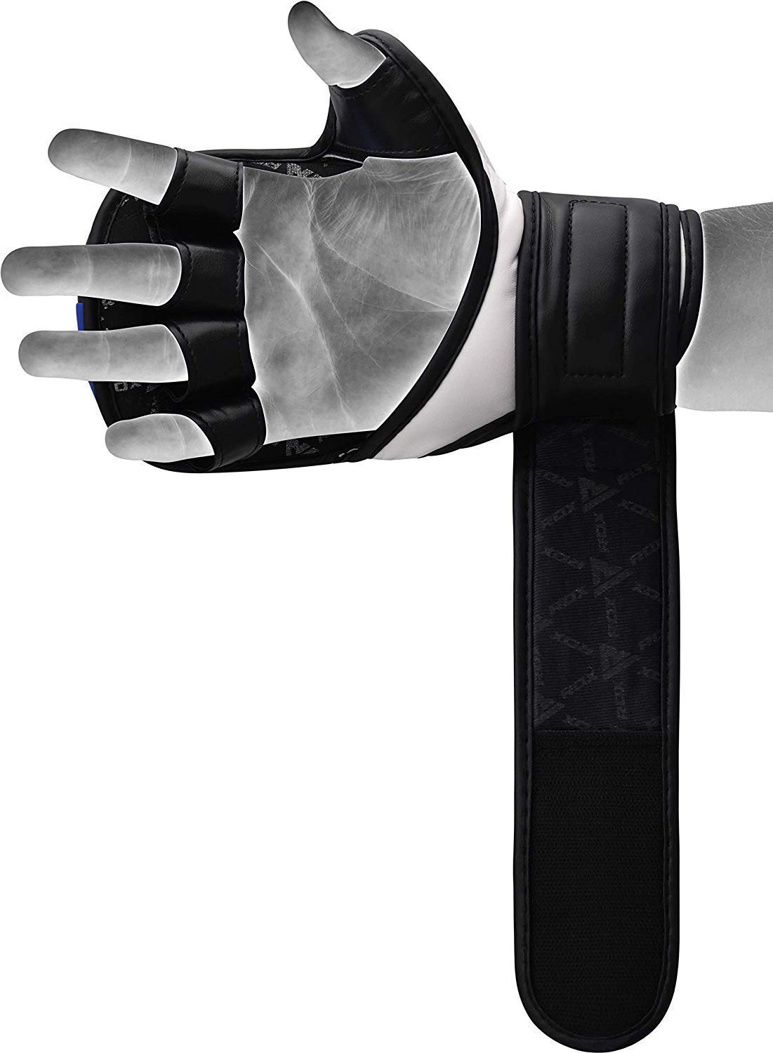 RDX MMA Gloves for Martial Arts Training and Sparring, Mitts for Grappling, Kickboxing, Muay Thai, Punching Bag & Cage Fighting Men Women Home Gym Use