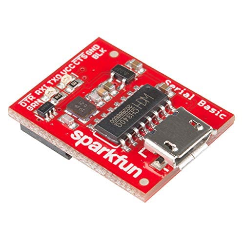 SparkFun ESP8266 Thing Starter Kit for Internet of Things WiFi Development Includes headers jumper wires breadboard Serial breakout Mico-B USB Cable and LEDs Use to Start a Project or Learn IoT