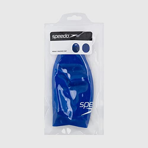 Speedo Unisex's Aqua V Racing Cap Swimming, Violet, One Size