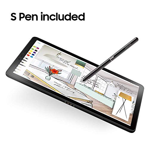 Samsung Electronics SM-T830NZKAXAR Galaxy Tab S4, 10.5in, Black (Renewed)