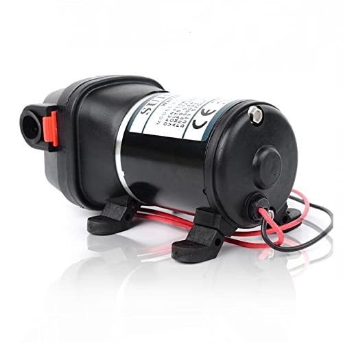 XuuSHA Hand Bilge Pump FL-30 12V 24V DC Electric Diaphragm Pump Water Bilge Pump Bilge Pump Automatic (Voltage : 12V)