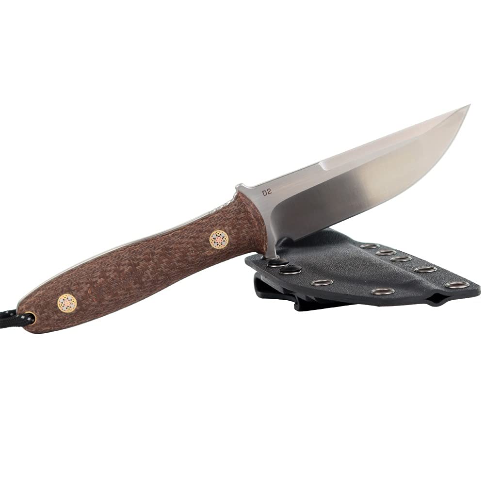 Sosoin D2 steel blade Sos-004 outdoor survival hunting knife with linen handle (S2)