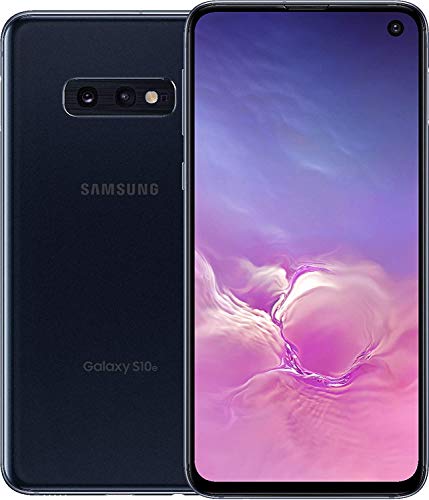 SAMSUNG Galaxy S10e (256GB, 8GB) 5.8" AMOLED, Snapdragon 855, 4G LTE (GSM + CDMA) T-Mobile Unlocked (AT&T, Verizon, GoogleFi) G970U (Fast Car Charger Bundle) (Prism Black)