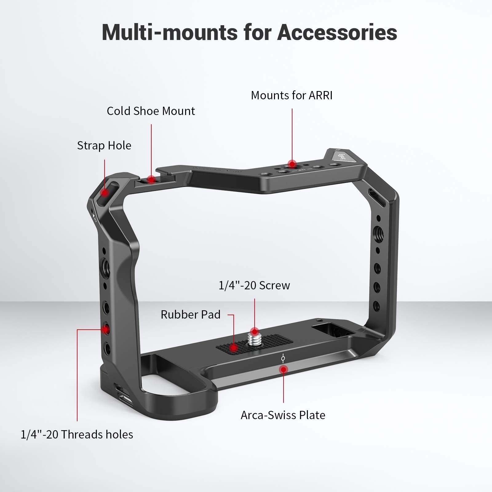 SmallRig Cage for FUJIFILM X-S10 Camera 3087