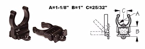 Sea-Lect Designs Folding Paddle Clip 1-1/8 Inch