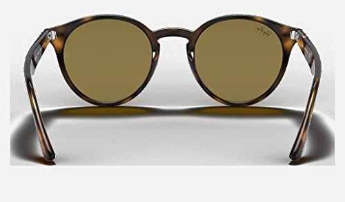 Ray-Ban RB2180 710/73 51M Dark Havana/Dark Brown Sunglasses for Men for Women