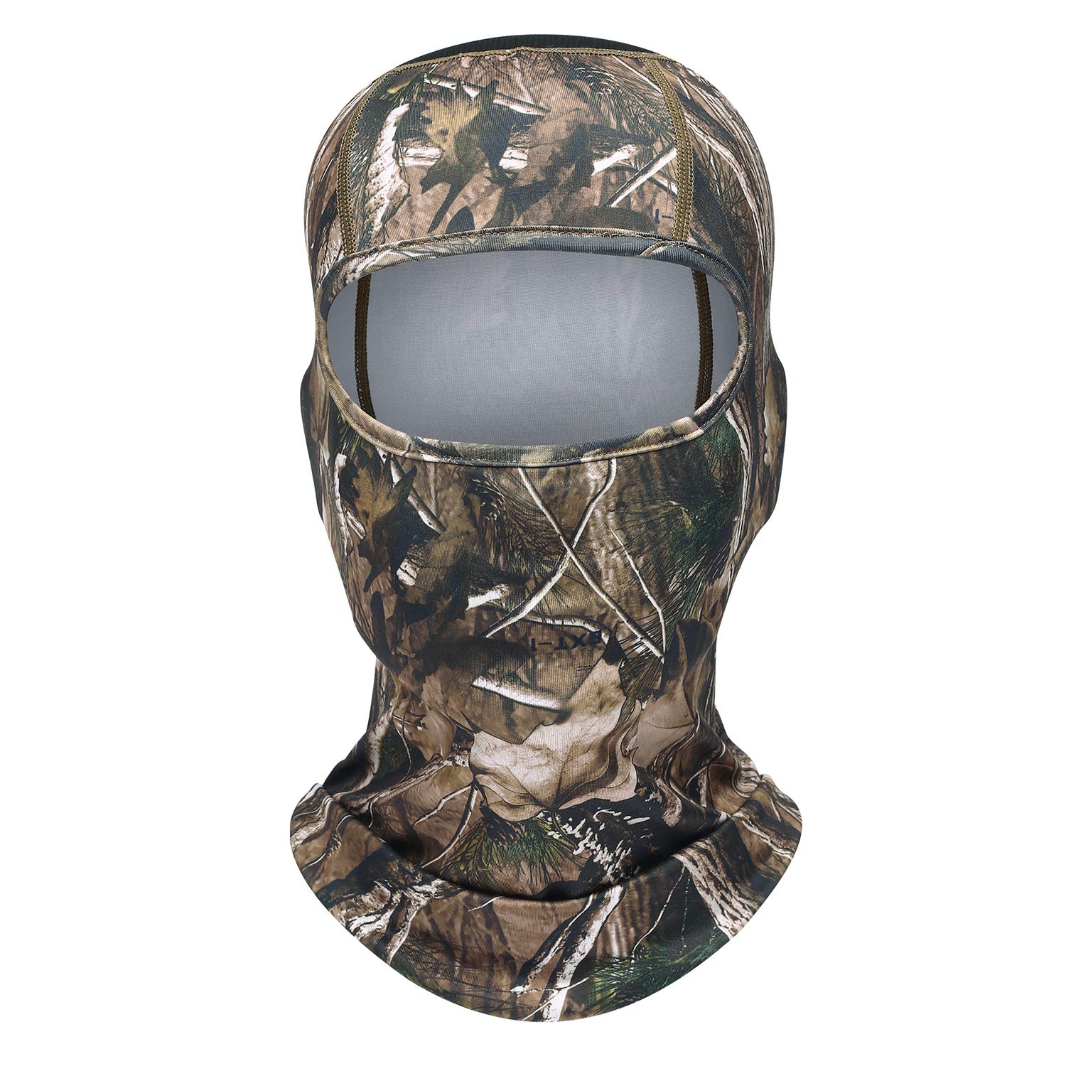 TAGVO Hunting Balaclava Face Mask, Windproof Camouflage Balaclava Tactical Hood Headwear, Helmets Liner for Adults Women and Men Elastic Universal Size