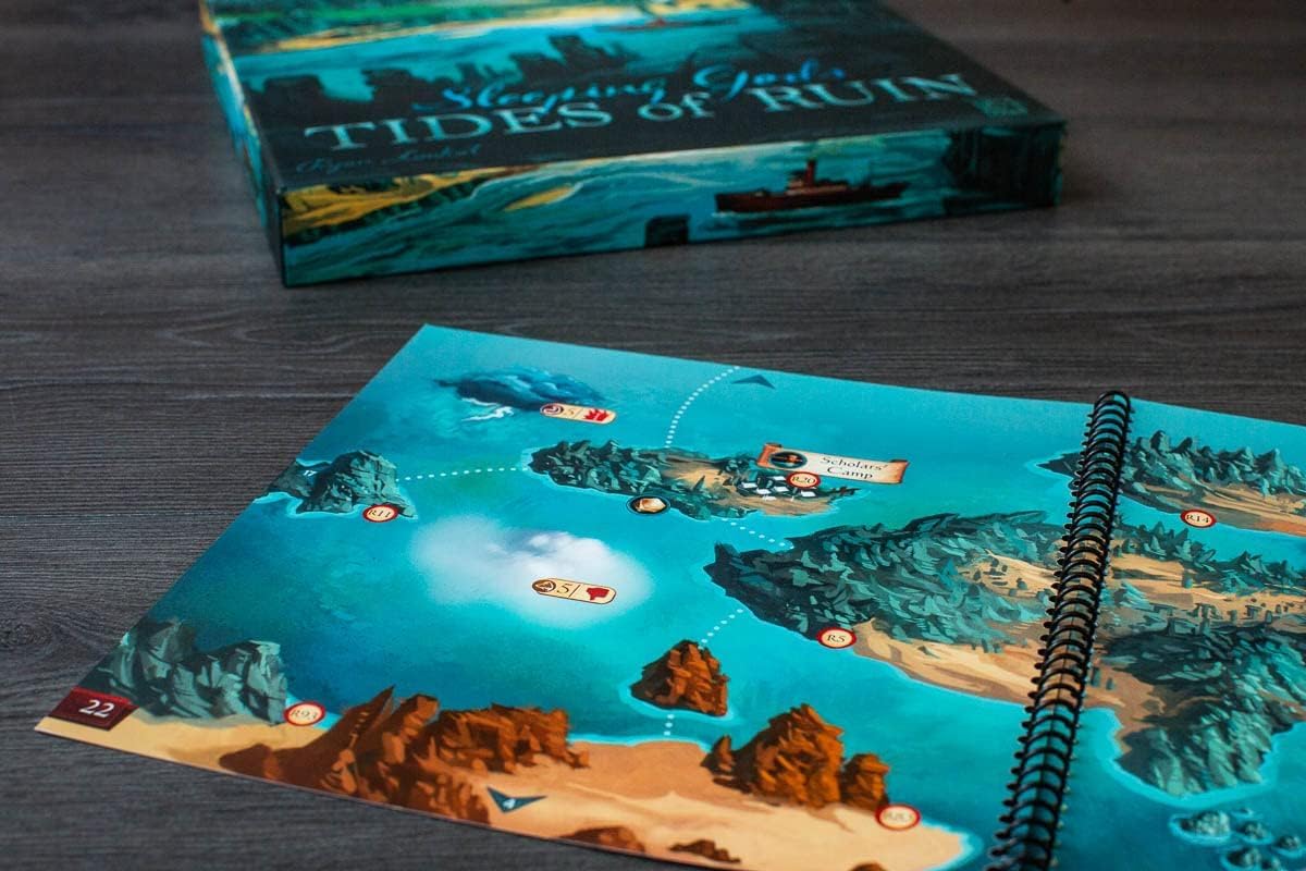 Sleeping Gods: Tide of Ruin by Red Raven Games, Strategy Board Game