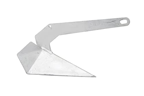 Seachoice Plow Boat Anchor, Hot-Dipped Galvanized, 35 lbs. for Boats 42-52 Ft.