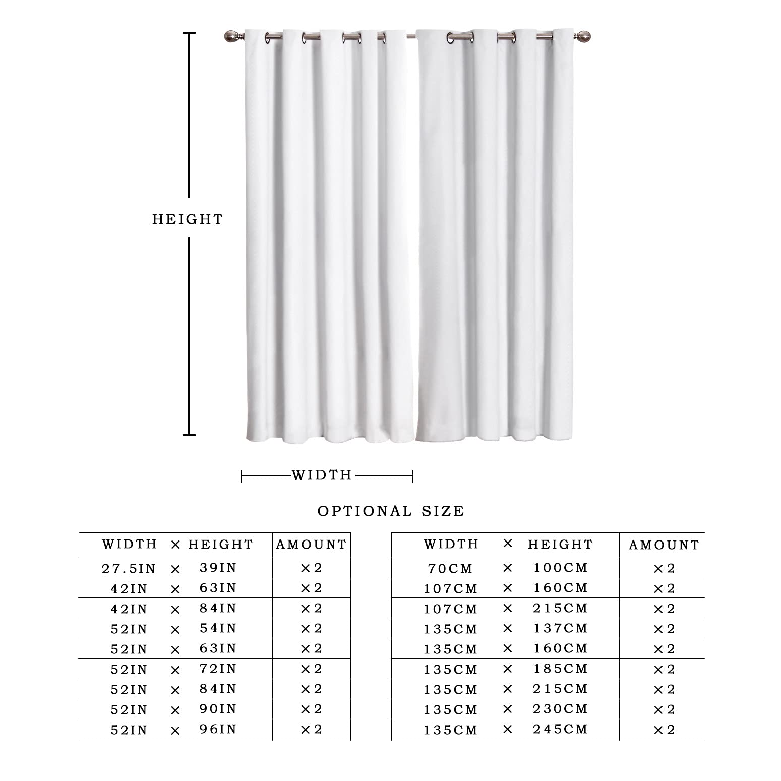 T&H Home Draperies & Curtains, Cutly Dog Pug for Pet Lover Window Curtain, 2 Panel Curtains for Sliding Glass Door Bedroom Living Room, 80" W by 63" L