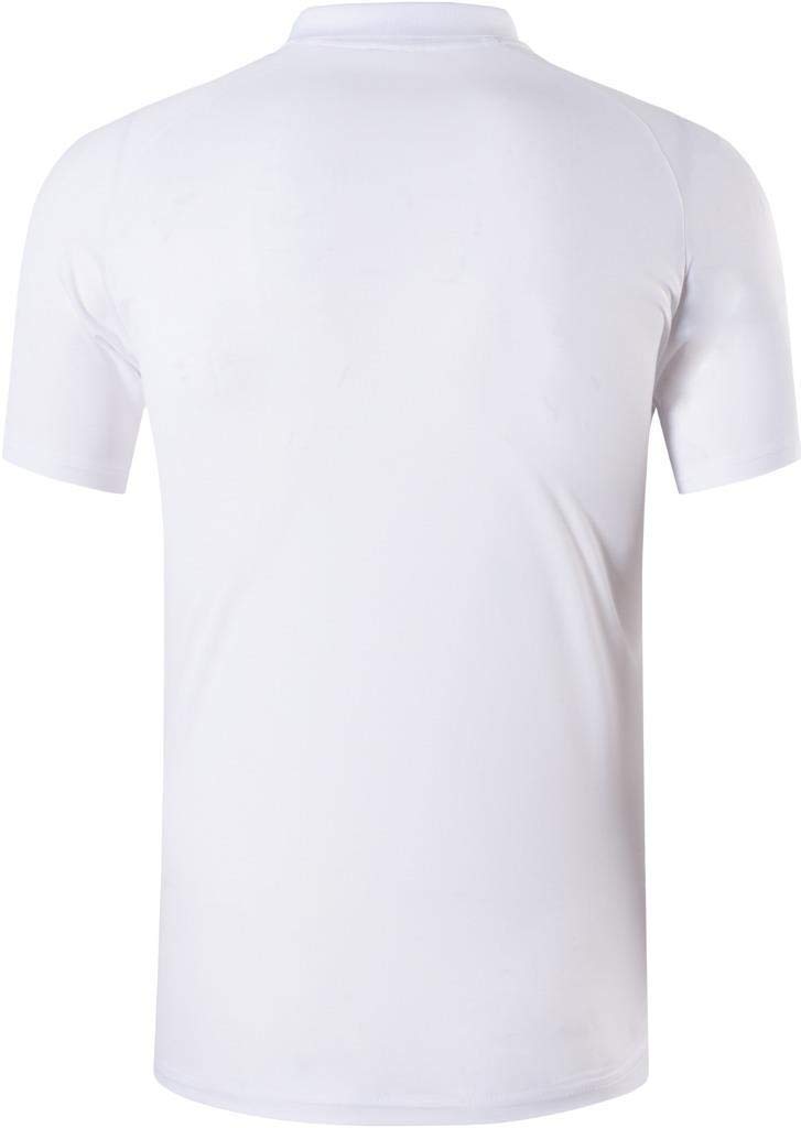 Sportides Men's Short Sleeve Wicking Breathable Sport Polo T-Shirts Tee Shirt Tops LSL243 White XL