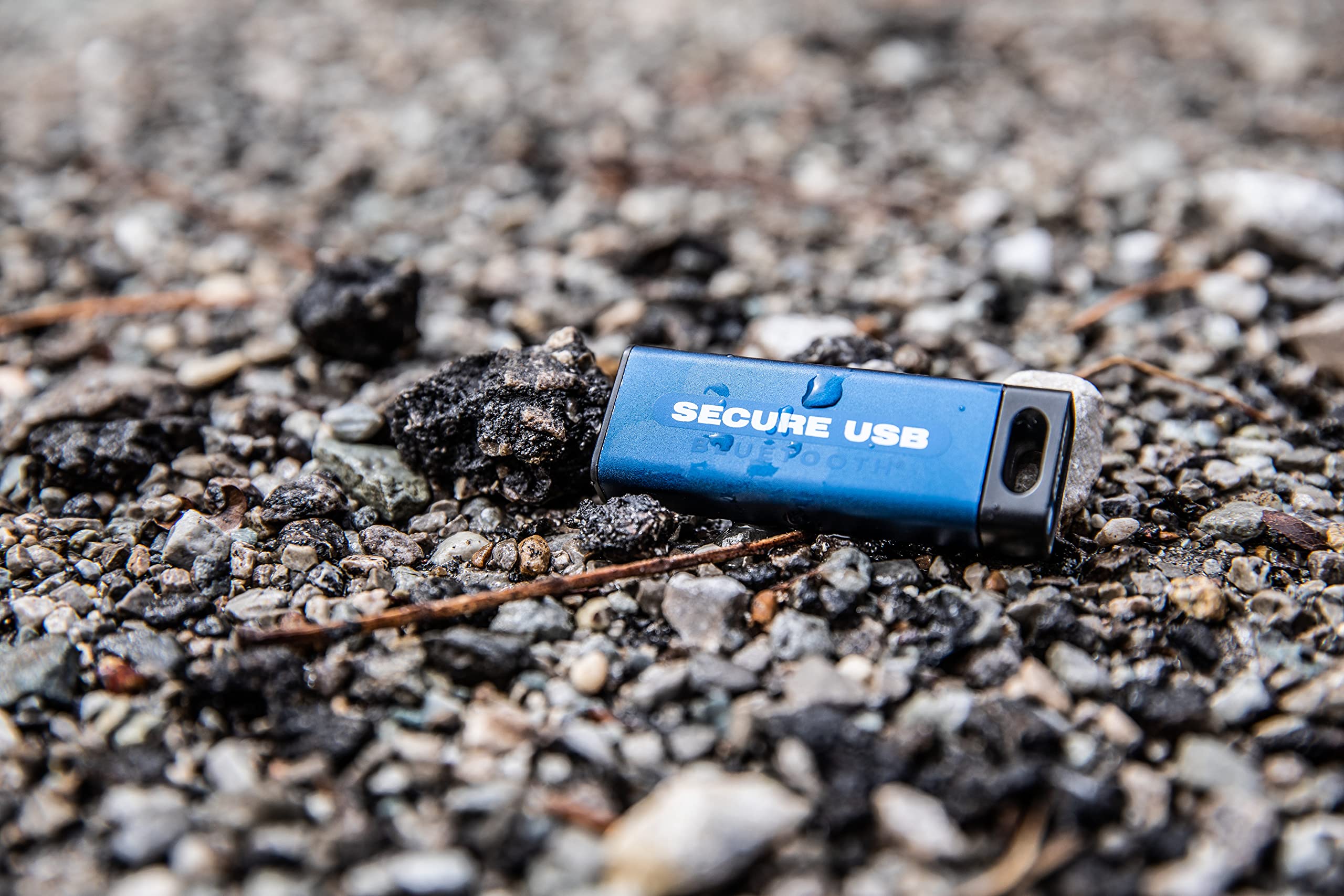 SecureData 64GB SecureUSB BT Encrypted Flash Drive with Wireless Authentication