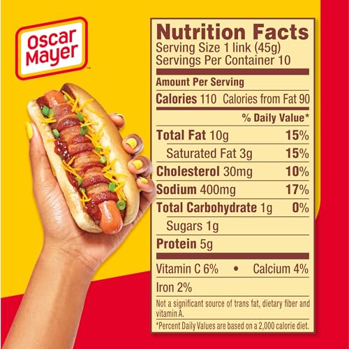 Oscar Mayer Classic Wieners Hot Dogs (10 ct Pack)