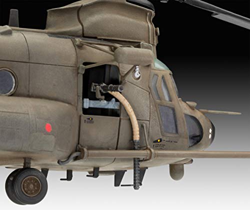 Revell RV03876 1:72-MH-47 Chinook Plastic Model kit, Multicolour, 1/72