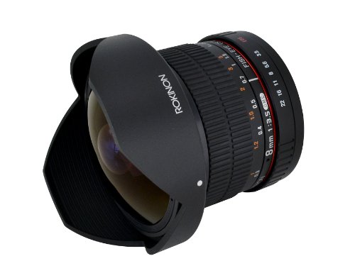 Rokinon 8mm f/3.5 HD Fisheye Lens