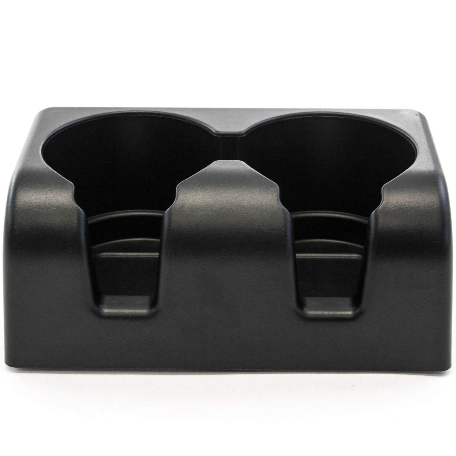 Red Hound Auto Compatible with Chevrolet GMC Colorado Canyon 2004-2012 Bench Seat Black Cup Drink Holder Drink Beverage Replaces