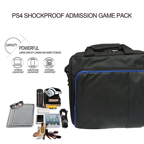 Prodico PS4 Case,Travel Case for PS4 Carrying Bag Protective Shoulder Bag for PS4 PS4 Pro PS4 Slim