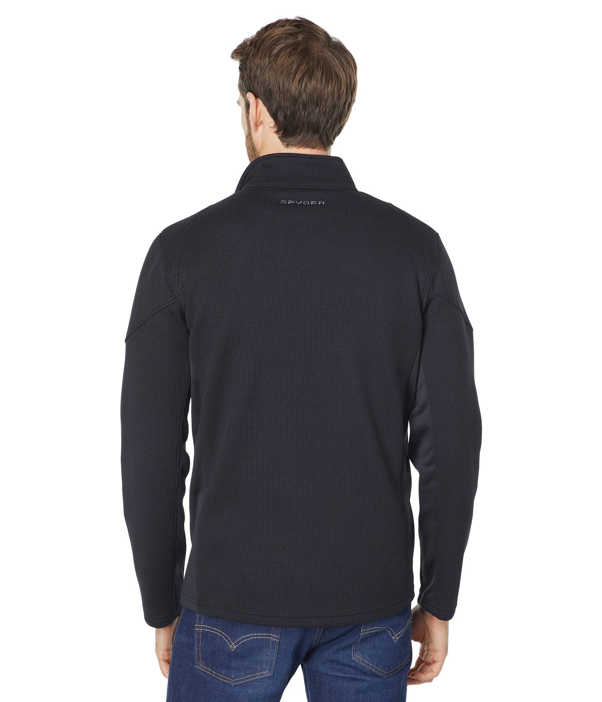 Spyder Men's Bandit Hybrid 1/2 Zip Mid Layer Jacket