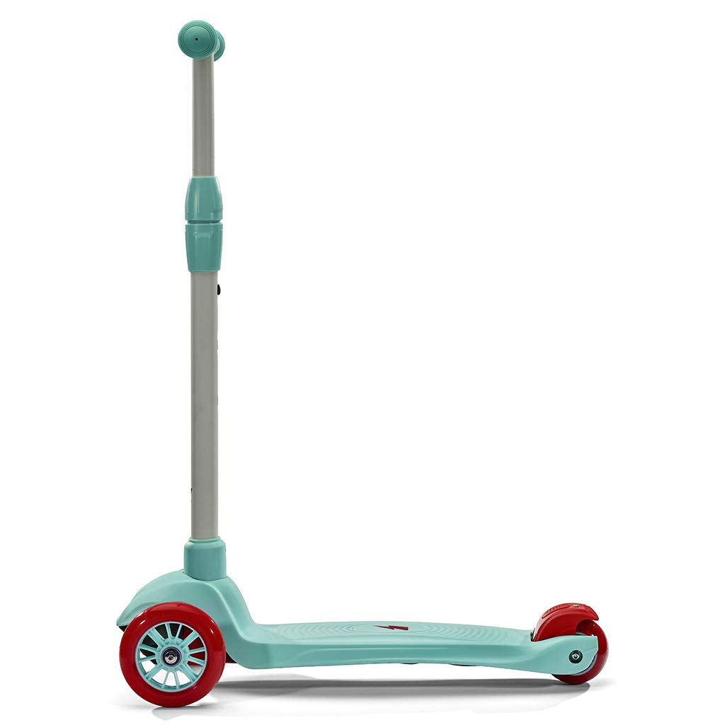 SVOLTA Mega 3-Wheel Scooter for Kids - Red and Aqua