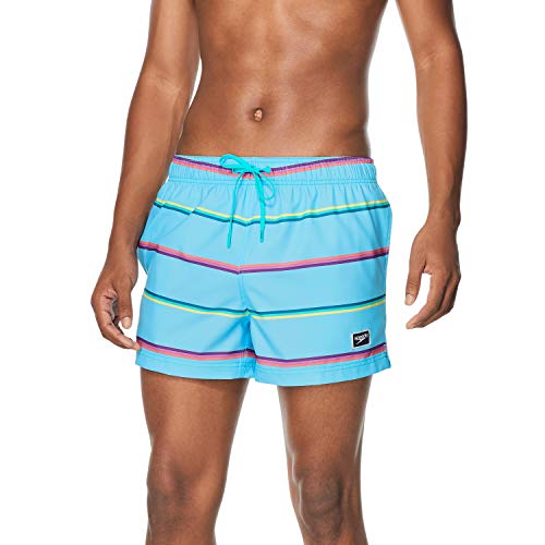Speedo Men's Swim Trunk Short Length Redondo Striped
