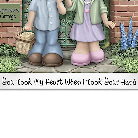 Precious Moments Cottage Figurine by Thomas Kinkade Studios