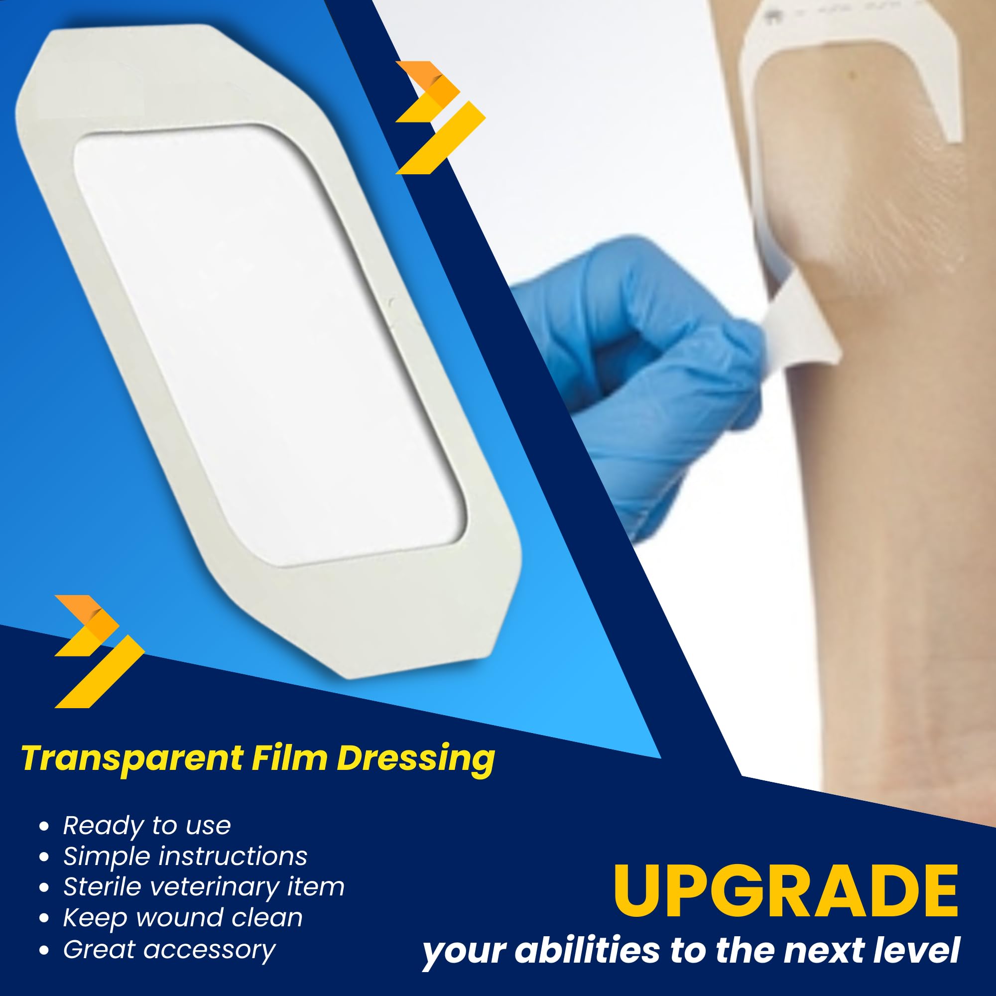Sutures Thread with Needle, Disposable Stapler, Waterproof Adhesive Film Plus Remover Instrument -Complete Suture Training Kit - Emergency Survival First Aid Practice Demo, Vet Use