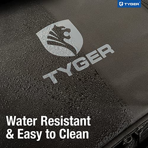 Tyger Rear Underseat Cargo Storage Bags Organizer Large & Small Size Combo (5.5 & 13 Gallons) Compatible with Ford, Chevy, Ram and Toyota Crew Cab Full Size Pickup Trucks | TG-CB3U2218