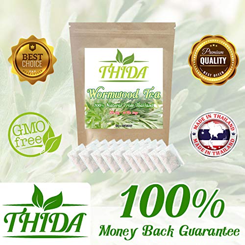 Wormwood Tea 15 Bags | Asian Herb Tea Wormwood Leaves Supply From Thailand