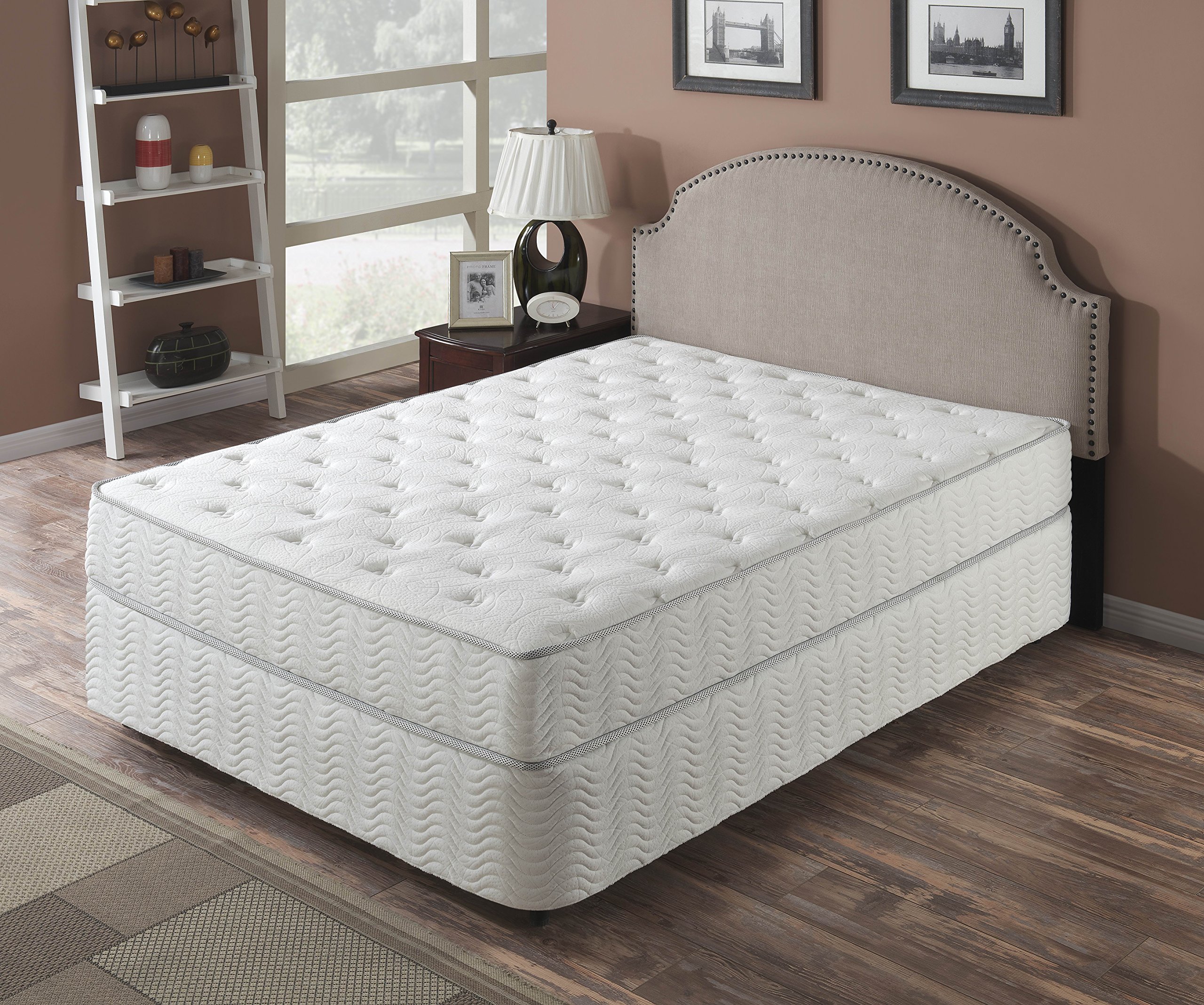 Rhapsody 8-Inch Pocket Coil Foam Mattress, Queen