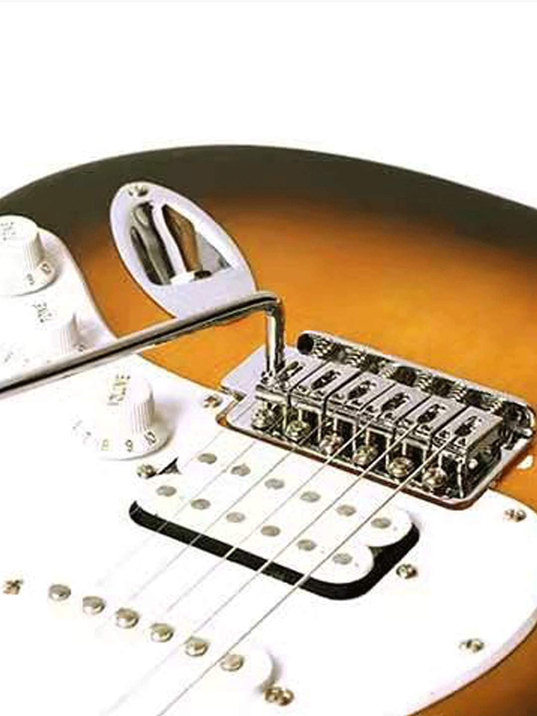 Ubrand 52.5mm Guitar Stratocaster Tremolo Bridge, Right, 2101-STQQ-CR