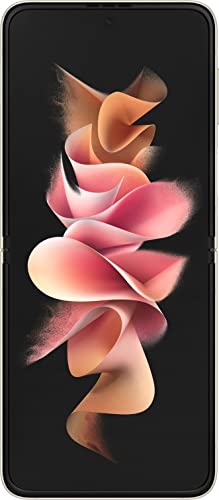 Samsung Galaxy Z Flip 3 (5G) 128GB Unlocked Smartphone - Cream (Renewed)