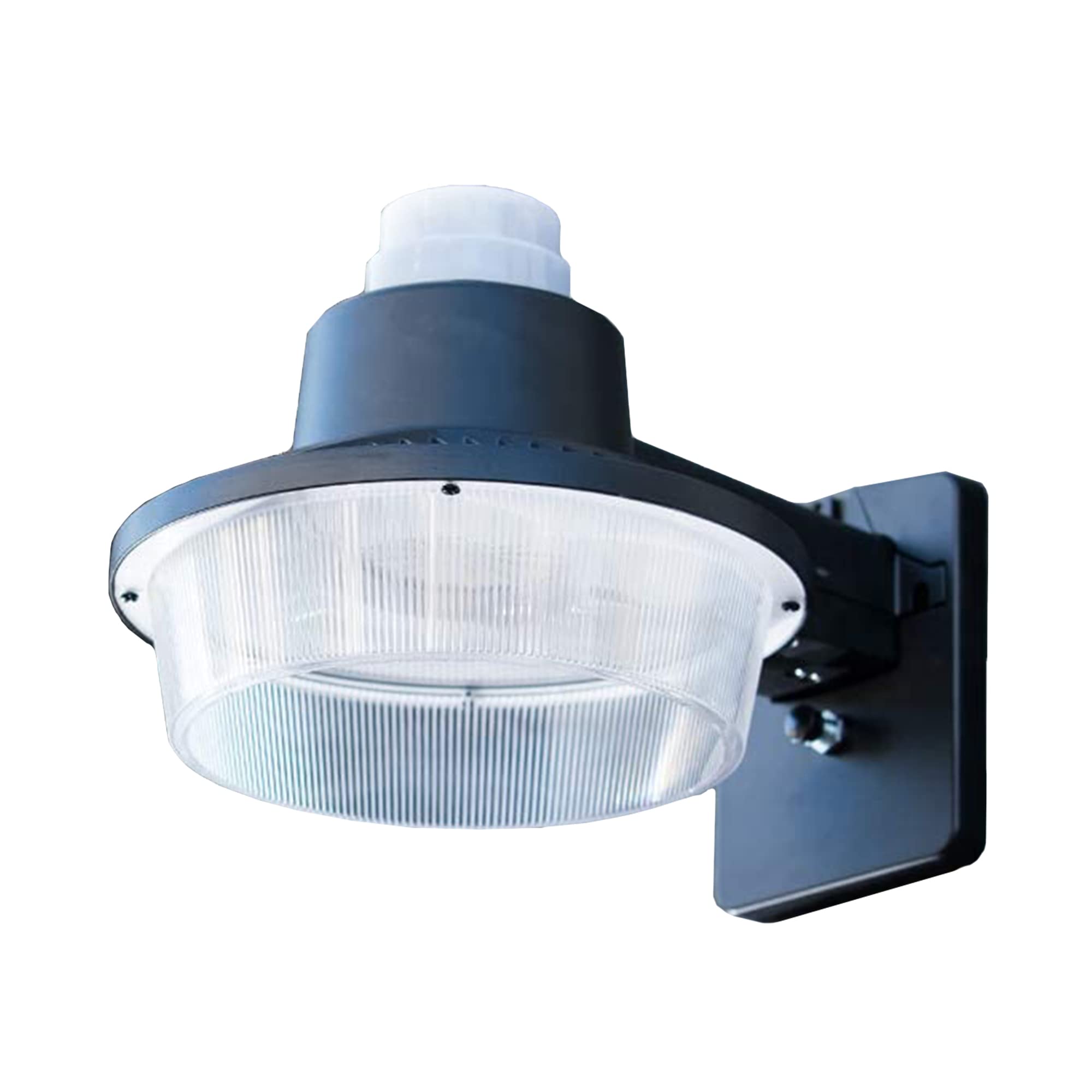Stanley 500 Watt Equivalent 5000 Lumen Integrated LED Area Light with Dusk-to-Dawn Feature and Adjustable Temperature for Outdoor Spaces