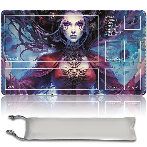 Premium Gaming Mat 60x35cm TCG Compatible with OCG CCG RPG MTG Gaming Mat, Mouse Mat Table Mat (Original Game Mat)