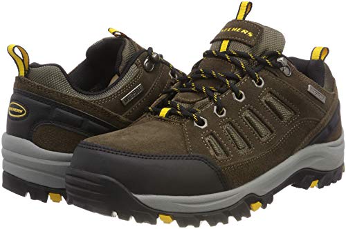 Skechers Men's RELMENT-SONGEO Hiking Boot, khk, 10.5 Medium US