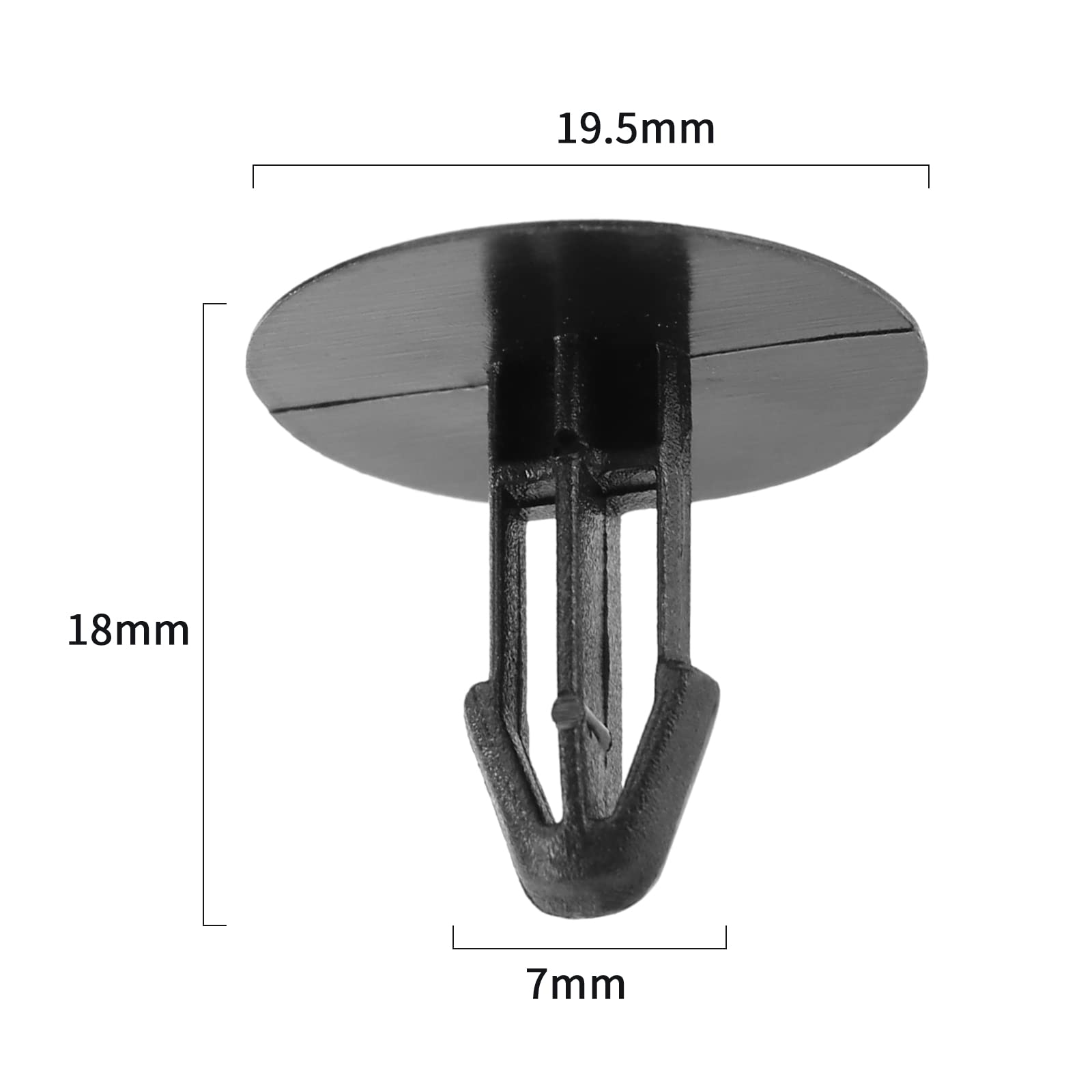 SING F LTD 50Pcs Windscreen Cowl Panel Trim Clips 91501SEA003 91501SNA003 Compatible with Honda Civic 2005-2012 Accord 2003-2012 Windscreen Cowl Scuttle Panel Fastener Trim Clips