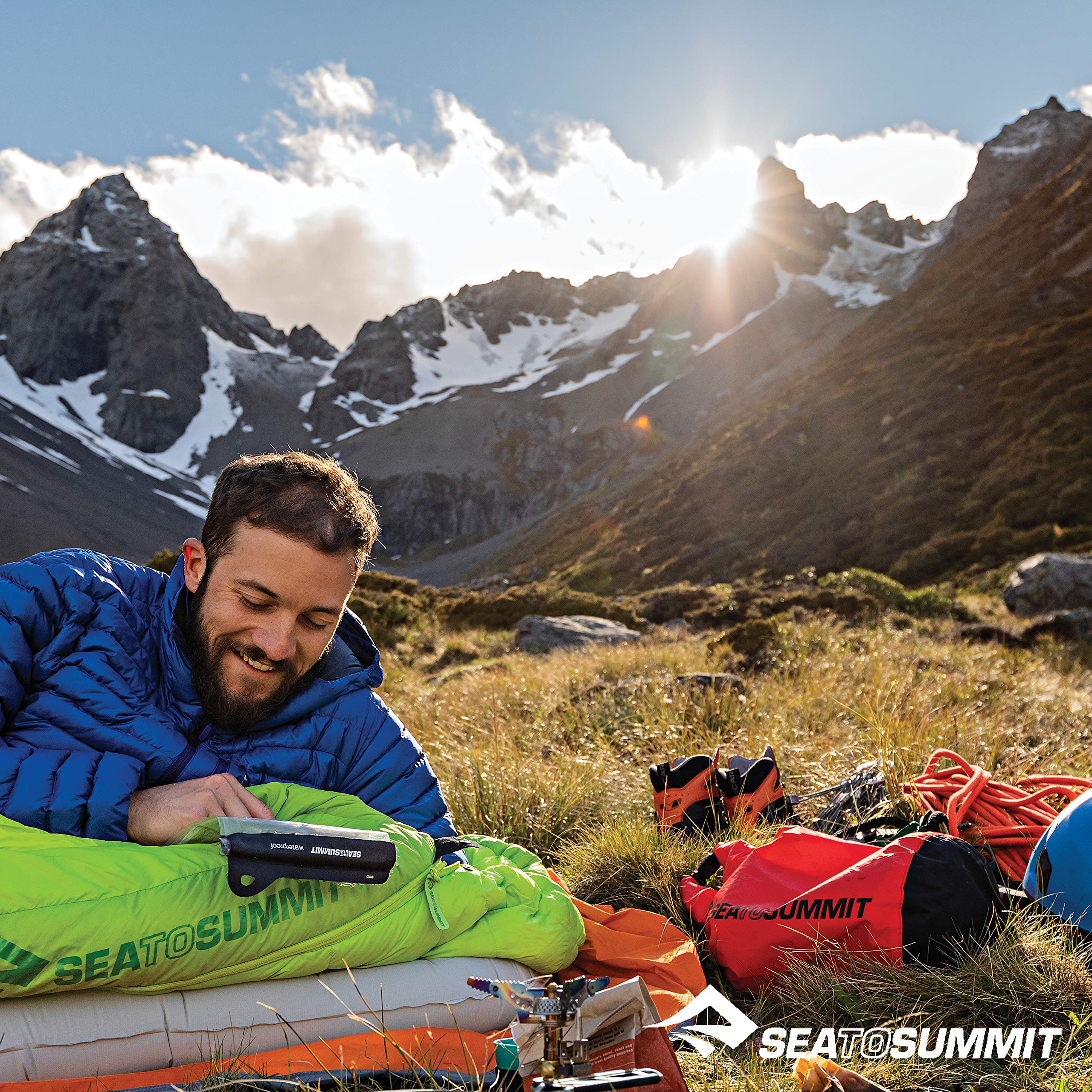 Sea to Summit Ultra-SIL Stuff Sack, Ultralight Outdoor and Travel Storage, X-Small / 4 Liter, Royal Blue