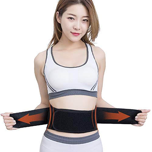 TANGIST Back Support Belt Lower Back Brace With Adjustable Straps And Built-in Splints, Lumbar Belt For Pain Relief And Injury Prevention (Size : M)