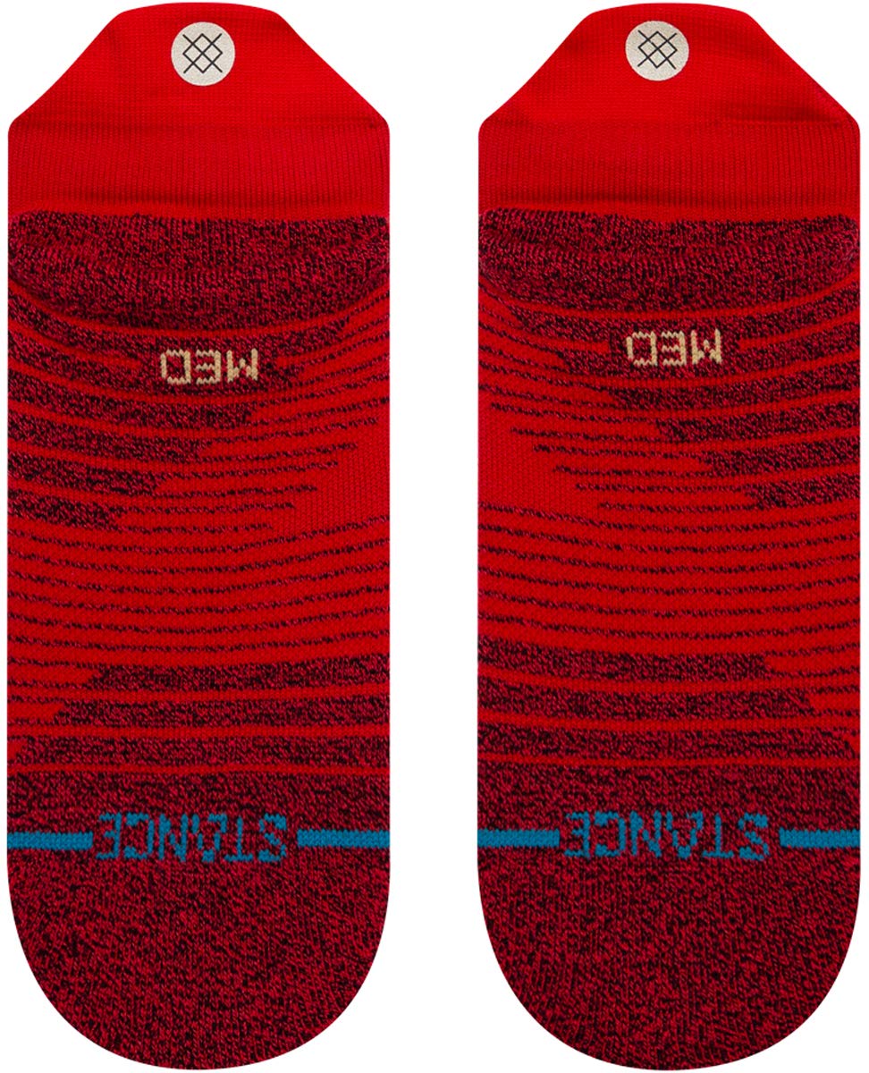 Stance Men's Low Sock Athletic TAB ST, Red, Small