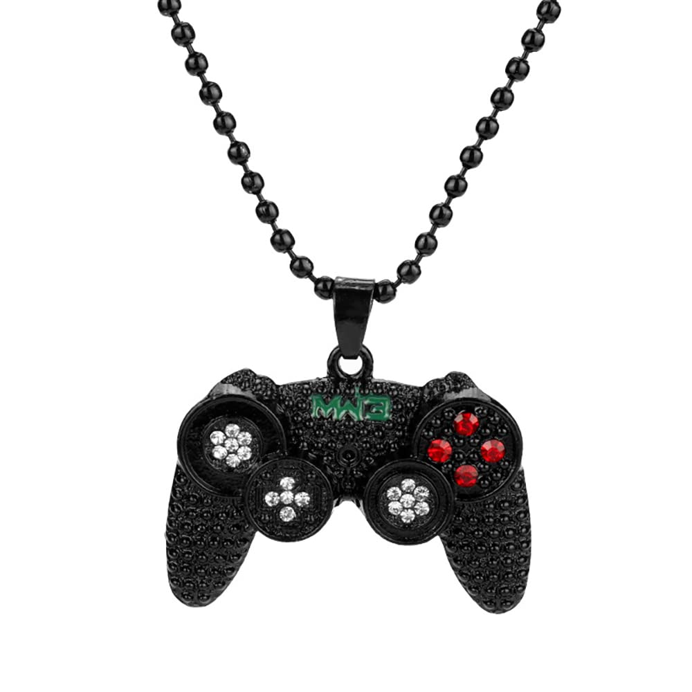 ZZ ZINFANDEL Game Controller Necklaces, Matching Necklace for Couples, Best Friend Necklace, Friendship Necklace (Colourful)