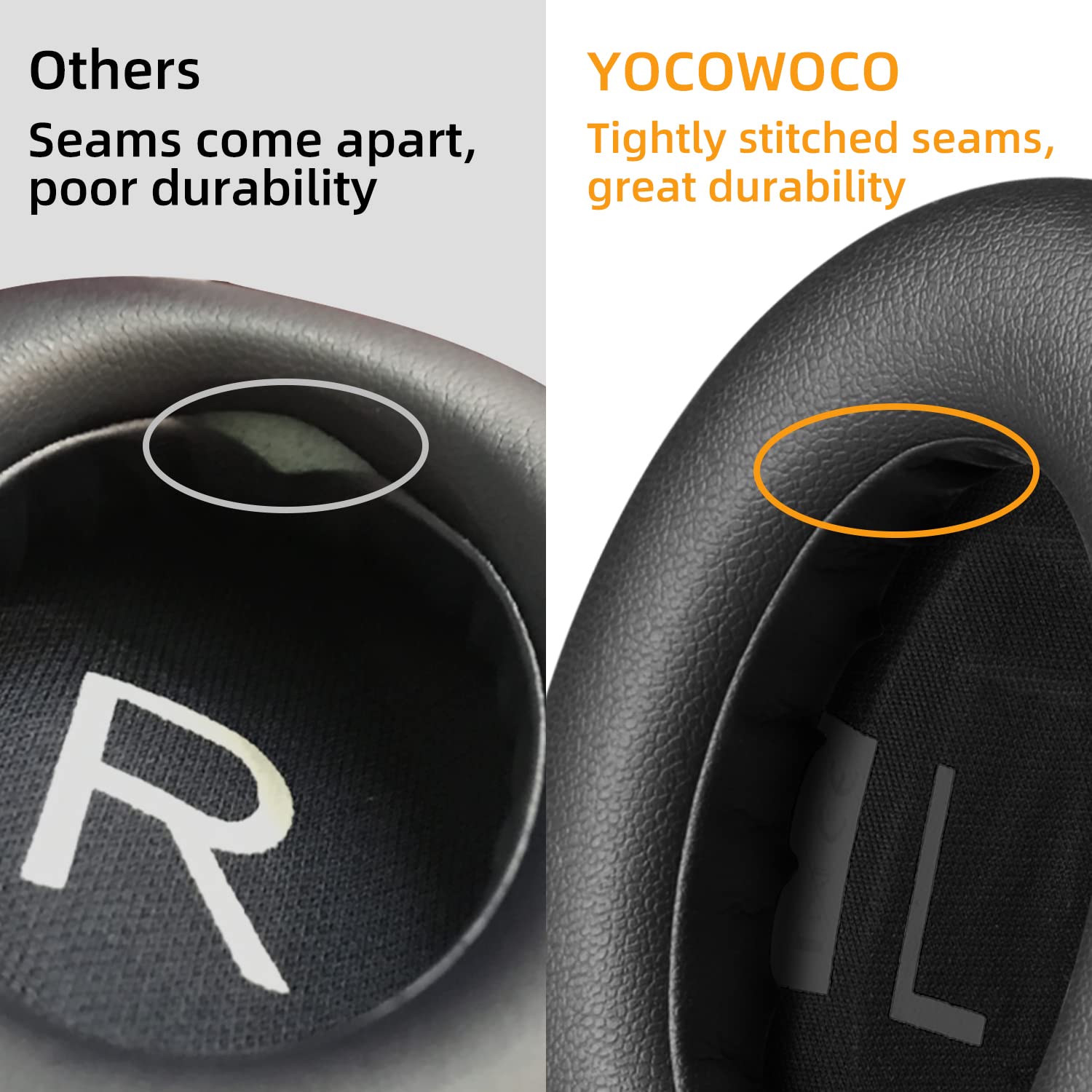 YOCOWOCO Replacement Ear Pads for Bose 700 Noise Cancelling Headphones NC700, Ear Cushions Compatible with Bose 700 Headphones