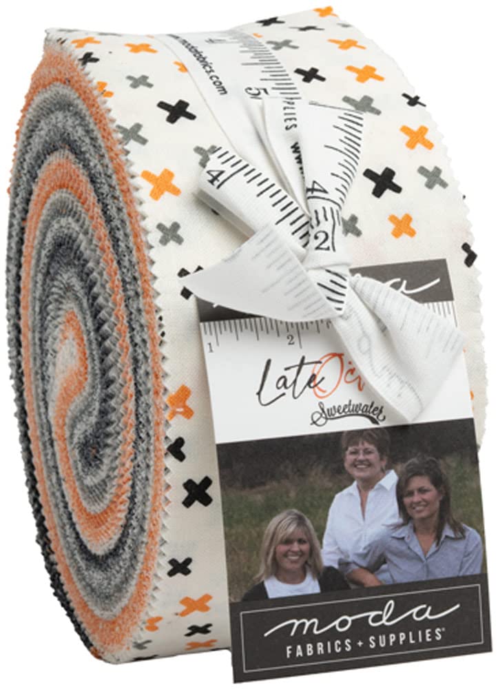 Sweetwater Late October Jelly Roll 40 2.5-inch Strips Moda Fabrics 55590JR