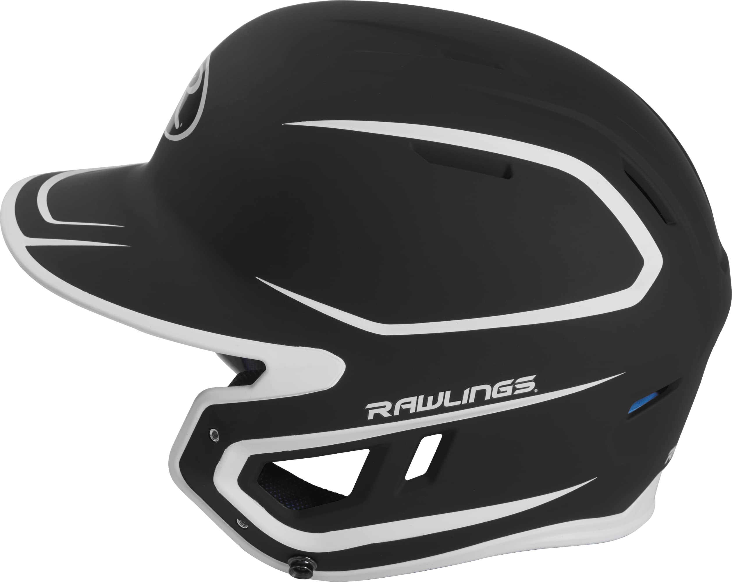 Rawlings | MACH Batting Helmet | Matte Royal/White | Junior 6 3/8" - 7 1/8"