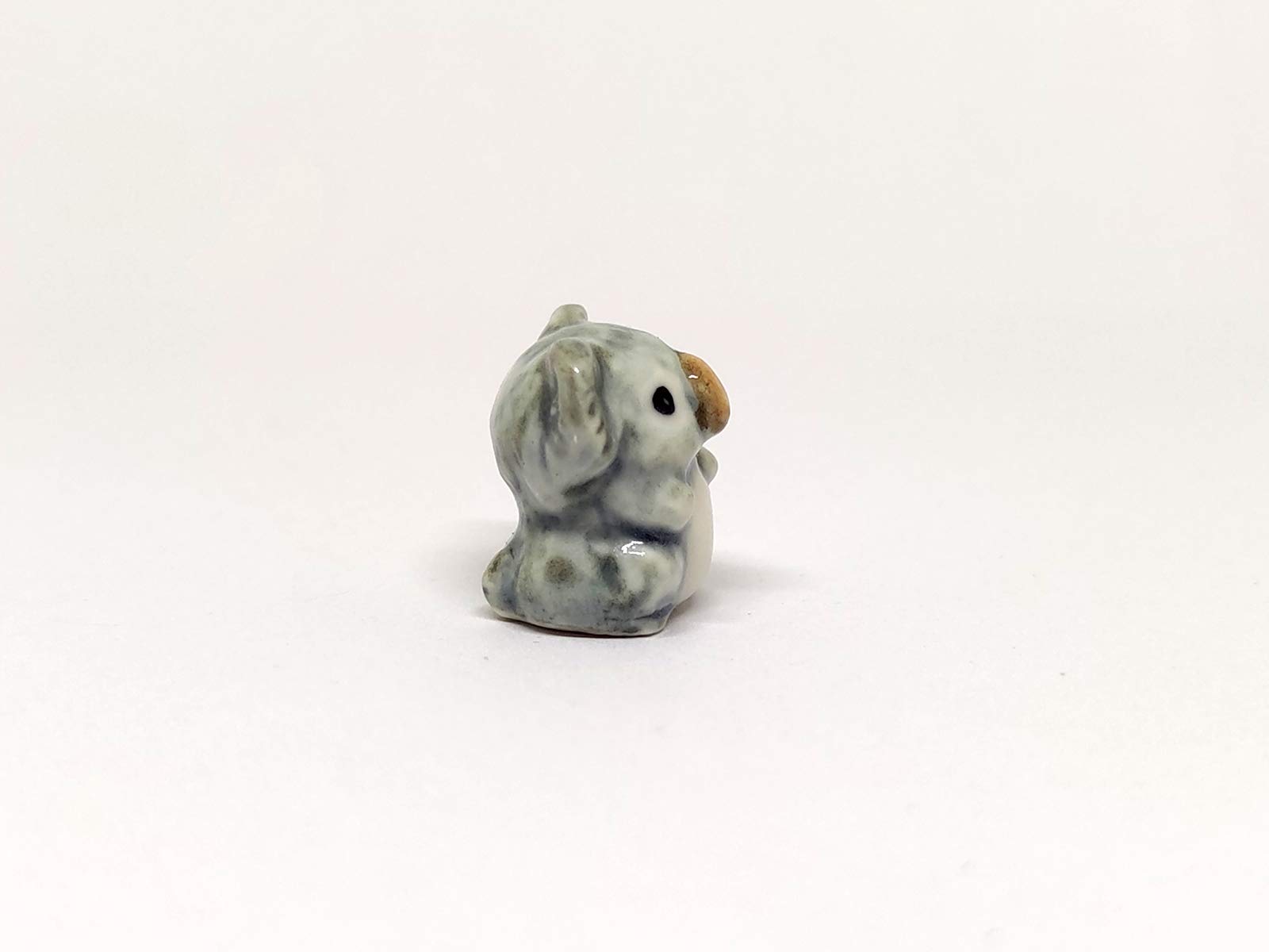 SSJSHOP Koala Bear Micro Tiny Dollhouse Figurines Hand Painted Ceramic Animals Collectible Gift Home Garden Decor (Koala Bear)