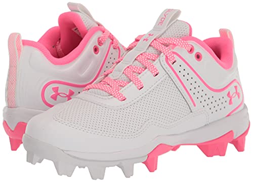 Under Armour Girls' Glyde RM Jr., White (101)/White, 1 M US