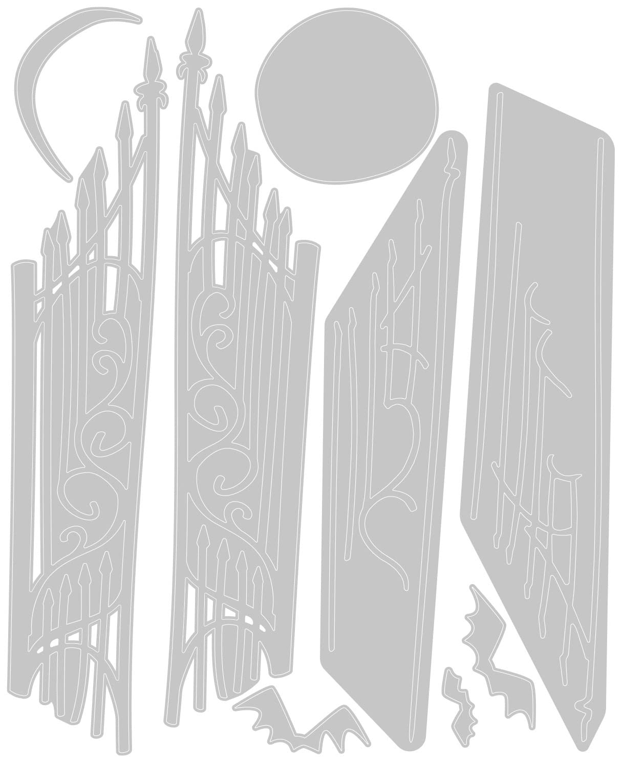 Sizzix Tim Holtz - THINLITS DIE KEEPR, Gate Keeper